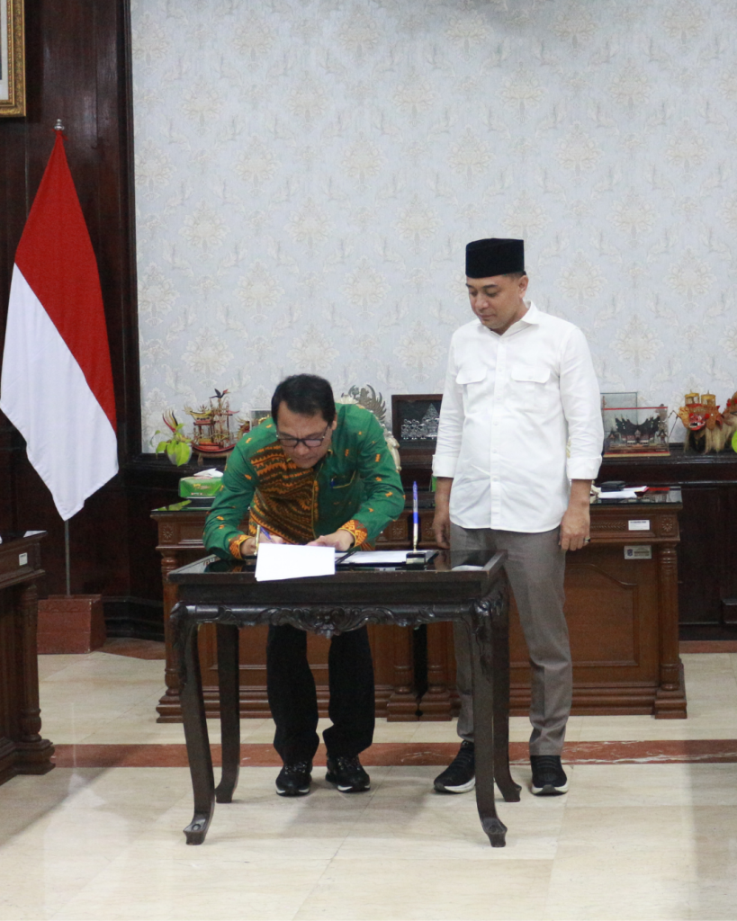 Seremonial Penandatanganan Kesepakatan Bersama dengan Pemerintah Kota ...